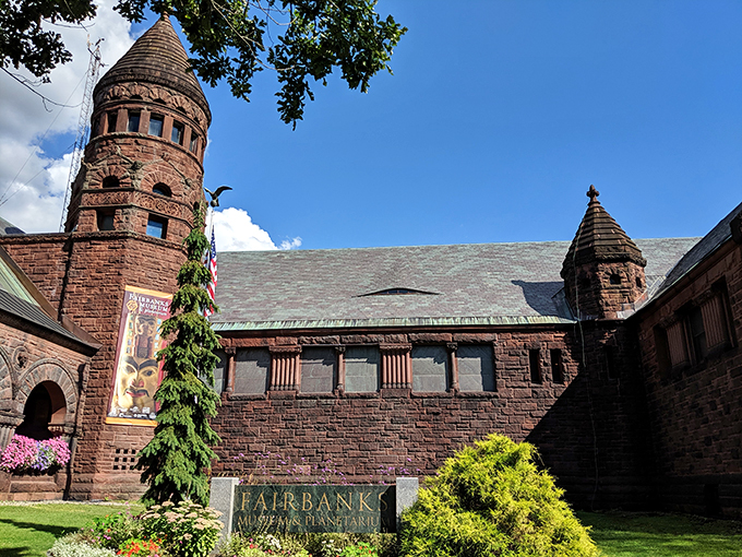 Fairbanks Museum: Where Victorian charm meets cosmic wonder! This red sandstone castle houses Vermont's only public planetarium, promising stellar adventures.