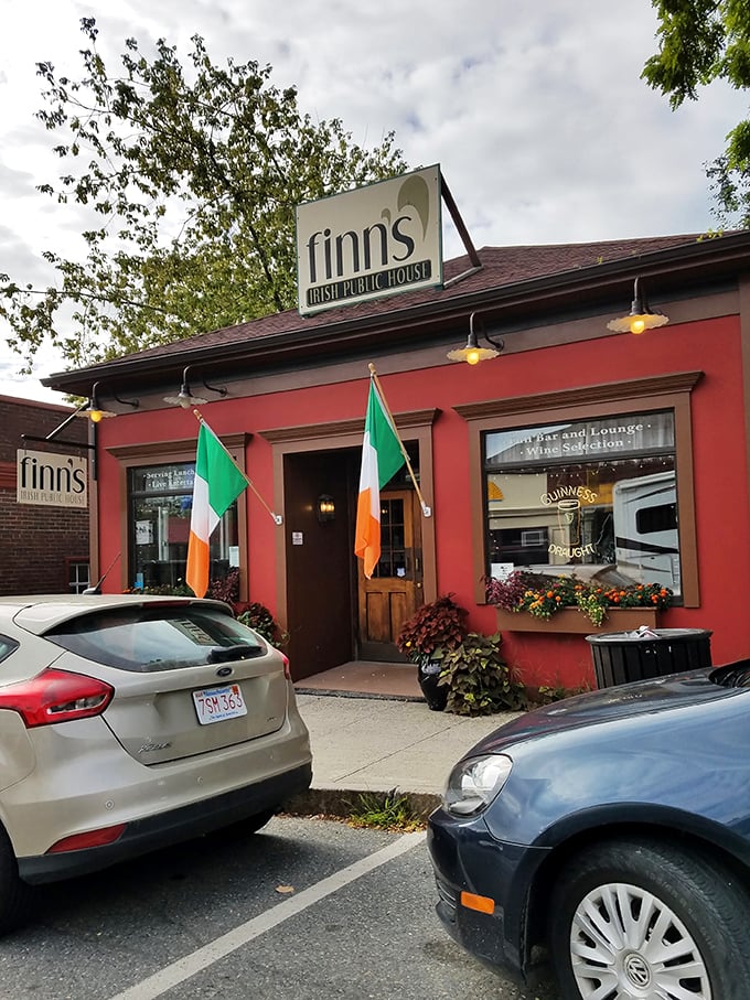 Roadside pot of gold! Finn's Irish Pub is the perfect pit stop for weary travelers seeking Celtic comfort.