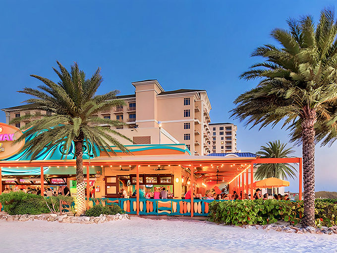 Beach vibes served fresh daily! This colorful shack is where flip-flops meet fine dining &ndash; sand between your toes optional but recommended.