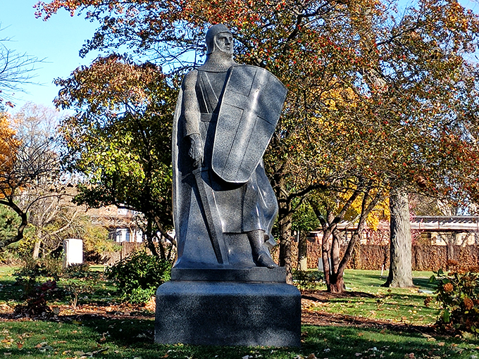 "Who knew the afterlife could be so... green? It's like Central Park, but with more permanent residents."