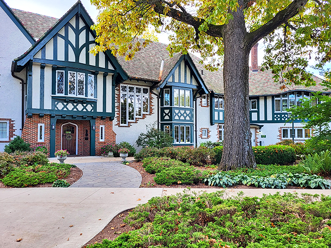 Kellogg Manor: Where cereal royalty meets Downton Abbey. This Georgian gem proves breakfast barons have impeccable taste in real estate.