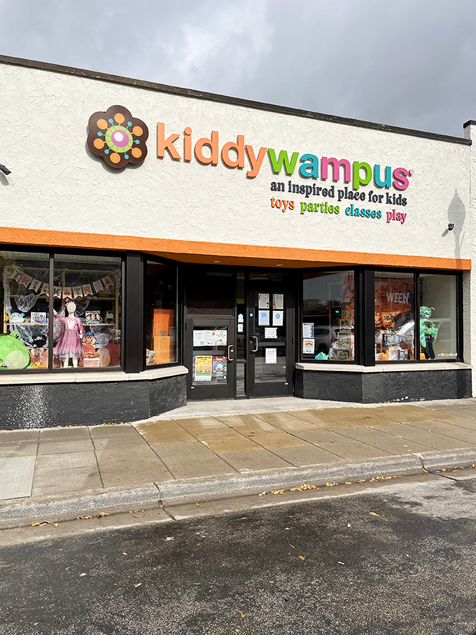 Step into a world where creativity reigns supreme! Kiddywampus is like Willy Wonka's factory, but for toys and imagination.
