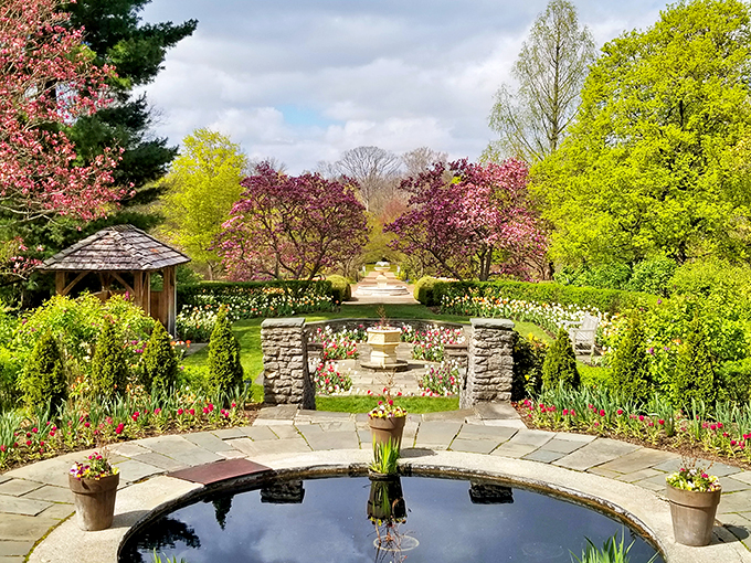 "Step into a horticultural time warp where the Roaring Twenties never stopped partying with Mother Nature."