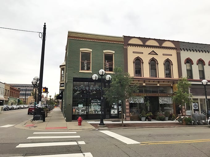 Road trip rule #1: Always stop at the bookstore with the giant typewriter in the window.