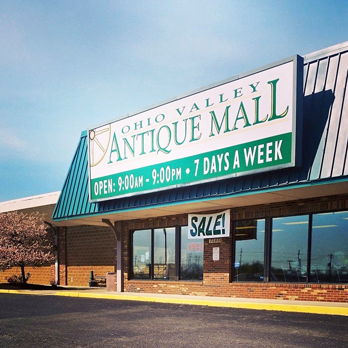 "Open 12 hours a day, 7 days a week. It's like Las Vegas for vintage lovers, minus the slot machines."