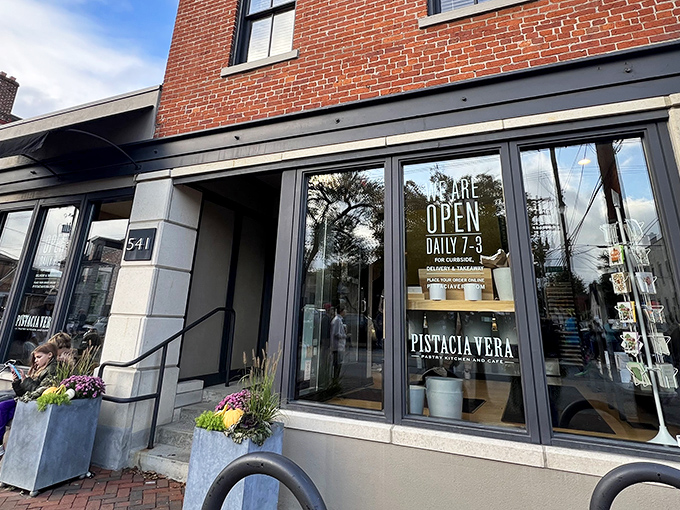 Pistacia Vera: French elegance meets Midwest hospitality. These pastries are so pretty, you'll want to frame them &ndash; but eating them is way more fun!