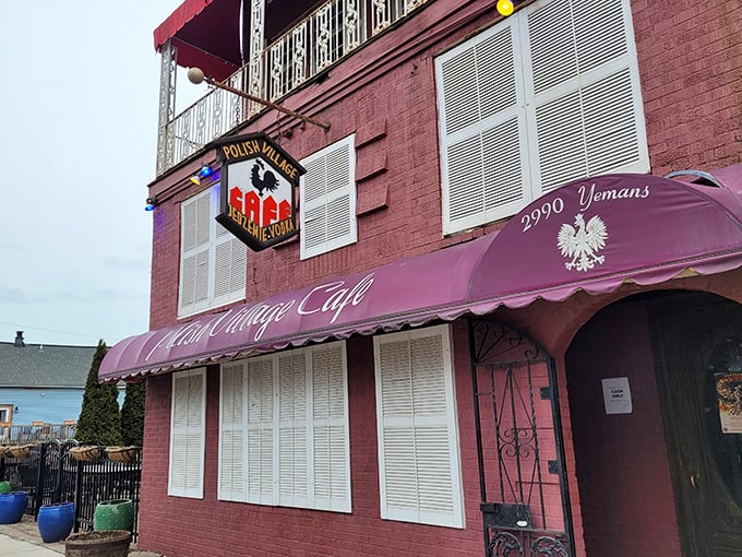 Underground Polish resistance or delicious eatery? At Polish Village Cafe, it's both! Descend into a world where kielbasa is king and doilies rule the decor.