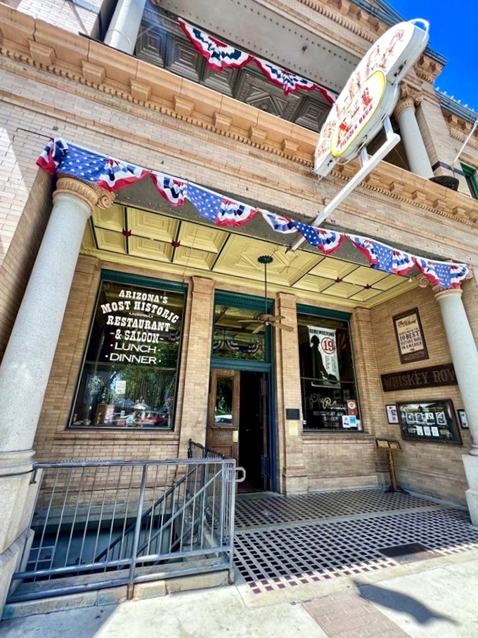The Palace: Where history and happy hour collide! This Prescott landmark has been serving up spirits since 1877.