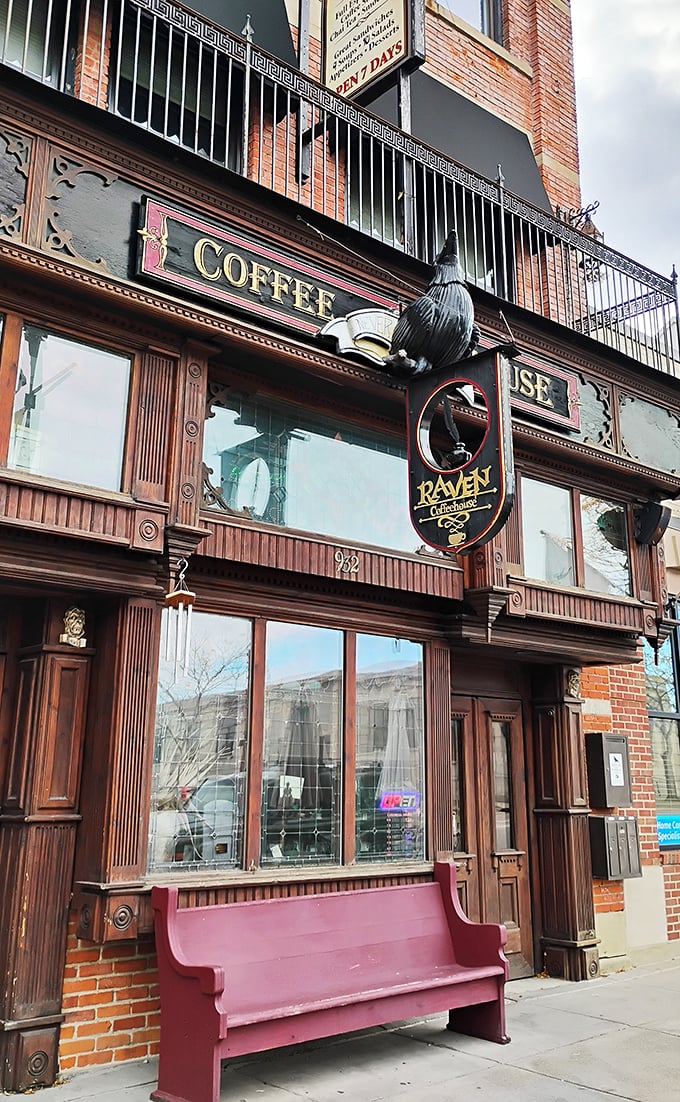 A literary oasis on your journey! Pull over at The Raven Cafe for a chapter break and a cup of inspiration.