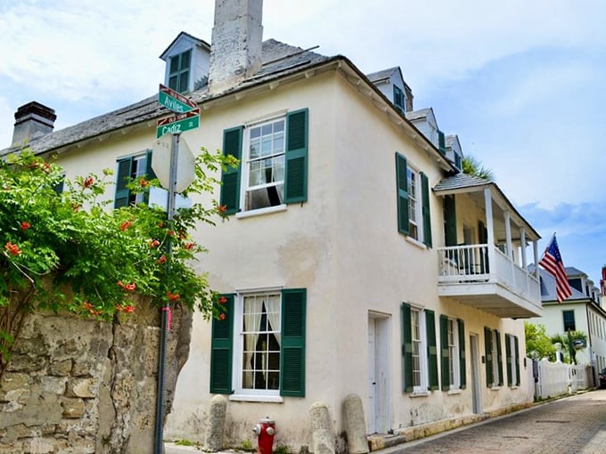 Coquina stone chic! This St. Augustine stunner has more layers of history than your grandma's lasagna recipe.