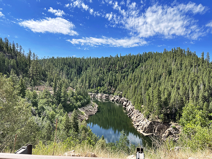 Paddle through a postcard. Blue Ridge Reservoir offers serenity with a side of adventure.