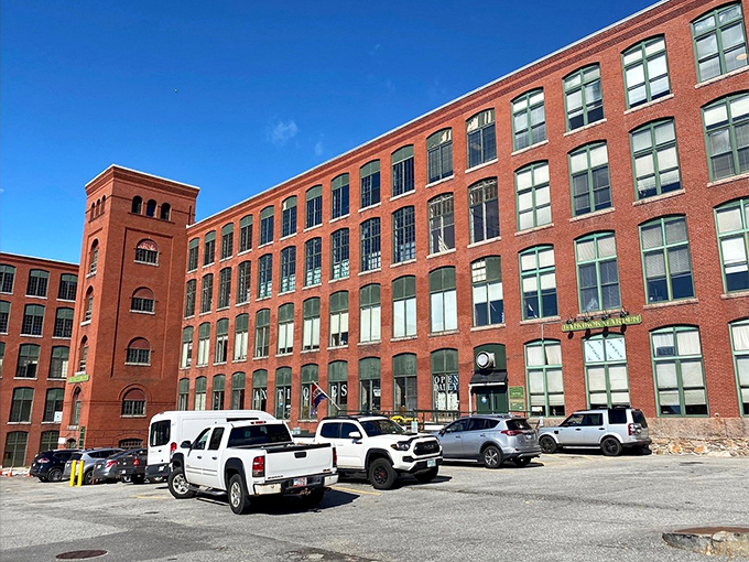 High ceilings, big windows, and endless treasures. Cabot Mill Antiques is where history gets a makeover.