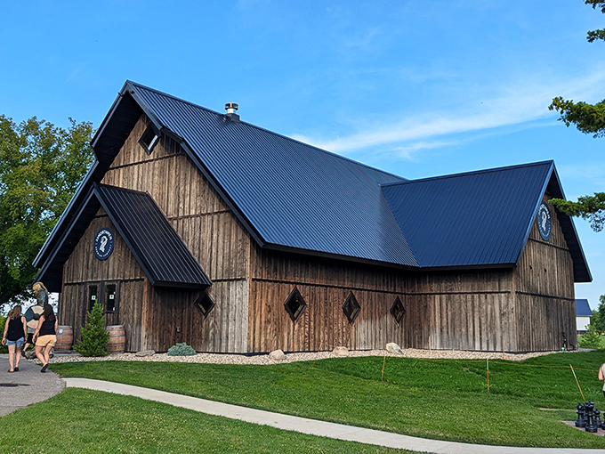 Who needs a GPS when you can follow the grapevine? This wooden wonder is your next destination for delicious detours.