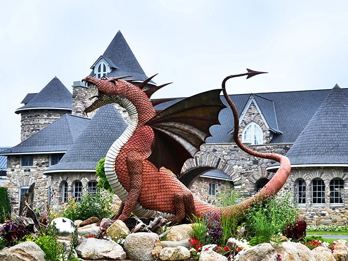 Dragons and dairy cows? Only at Castle Farms! This whimsical wonderland turns medieval fantasy into pure Michigan magic.