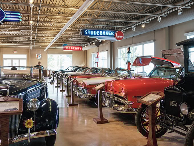 From Model Ts to muscle cars, this museum's collection is hotter than a drag race in July.
