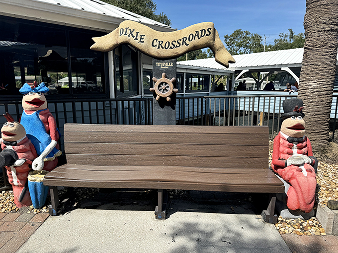 This isn't just a restaurant; it's a seafood theme park. Dixie Crossroads serves up Southern charm with a side of maritime magic.