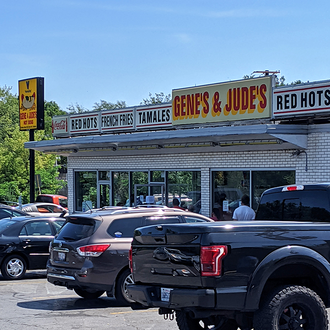 Hot dog royalty holds court in River Grove. Gene & Jude's Depression Dogs are a delicious history lesson wrapped in a steamed bun.
