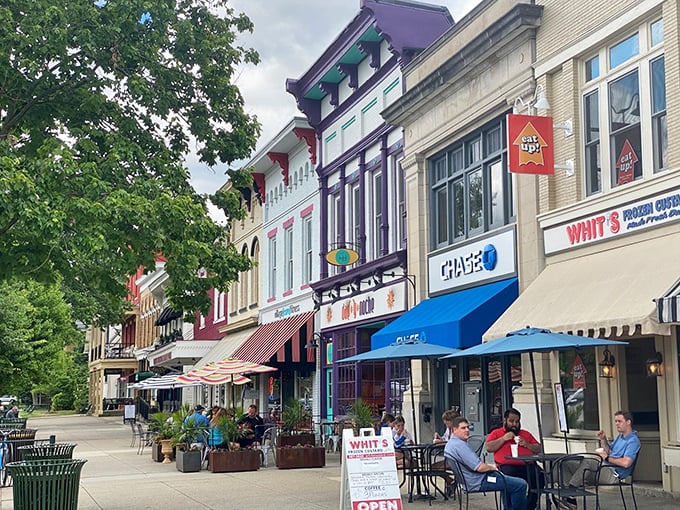 History with a side of hospitality! The Granville Inn stands proud, inviting you to step into a living postcard.