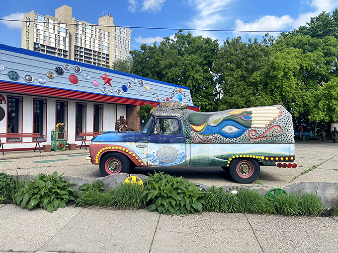 Part art space, part fever dream, the House of Balls turns ordinary objects into extraordinary creations. It's totally off the wall!