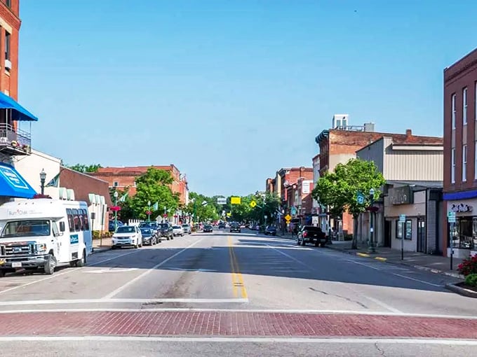 Main Street Marietta: Where your GPS takes you back in time. Stretch your legs and your imagination in this historic riverside gem.