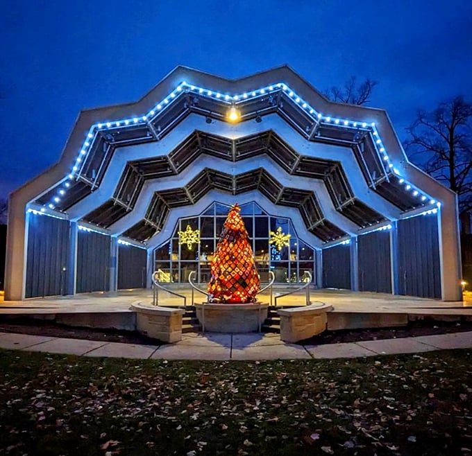 Navigate through a sea of festive lights in downtown Red Wing. It's a roadside attraction that'll have you seeing stars &ndash; and snowflakes!