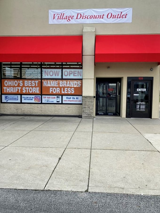 No frills exterior, but don't judge a book by its cover. This discount wonderland is ready to blow your mind!