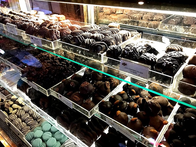 Chocolate heaven awaits! These decadent morsels are so tempting, they could make even the most disciplined dieter weak at the knees.