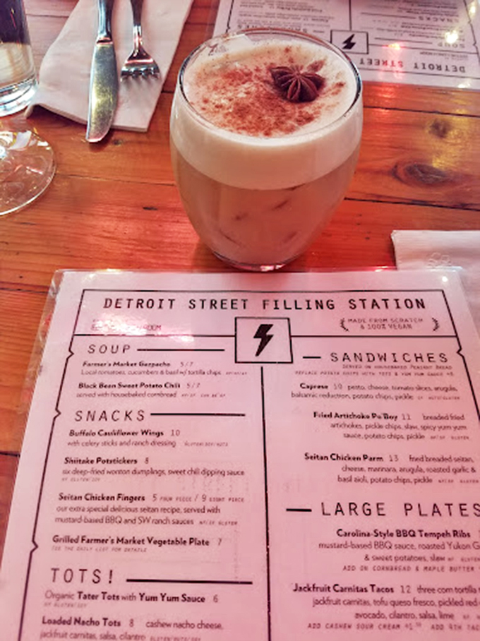 Decisions, decisions! This menu is like a vegan's dream come true, with options that'll make even carnivores do a double-take.