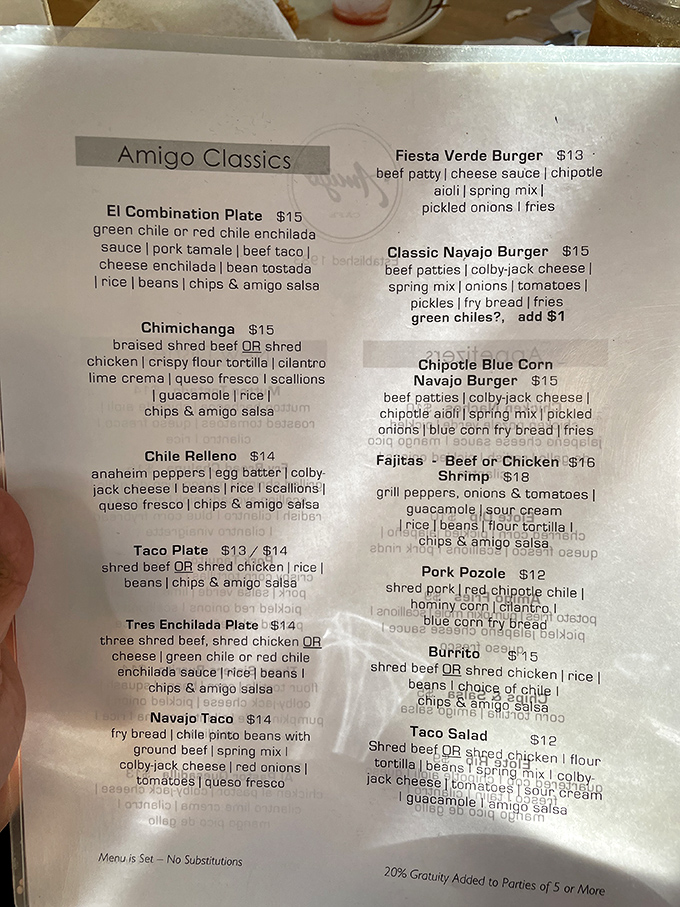 Decisions, decisions! This menu is like a roadmap to deliciousness. Buckle up, taste buds &ndash; we're going on an adventure!