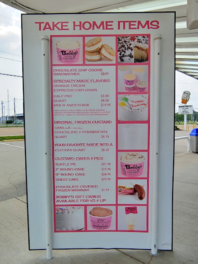 Decisions, decisions! Bobby's menu is a sweet serenade of flavors that'll make your taste buds do the twist.