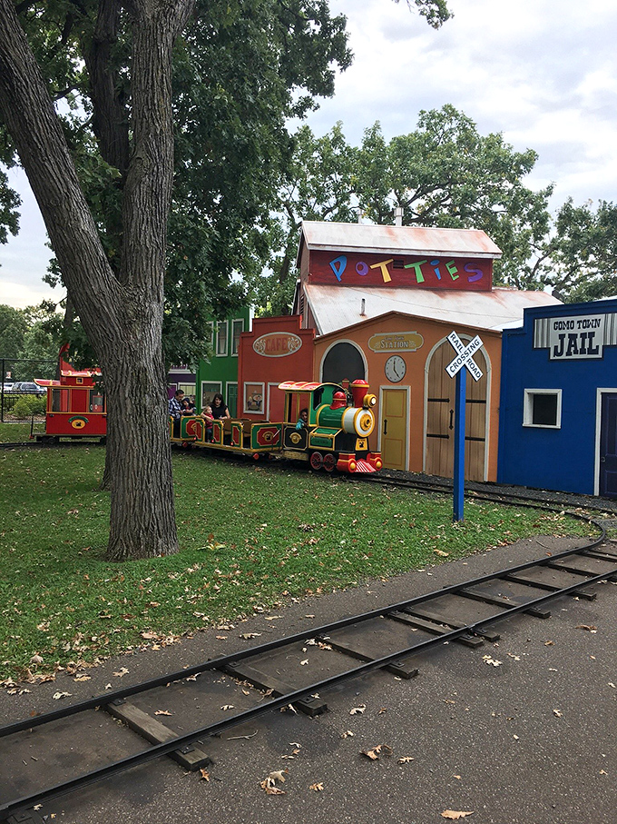 All aboard the Como Town Express! This pint-sized locomotive is proof that big fun comes in small packages.
