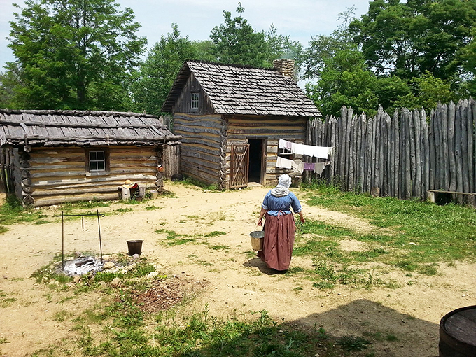 Step inside and travel back in time. It's like walking onto the set of "Westworld," minus the robots and existential crises.