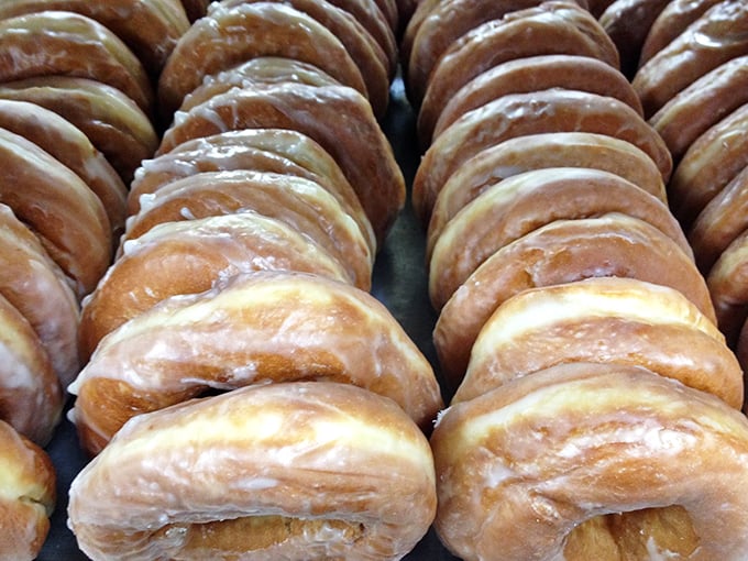 Donut nirvana achieved! These glazed beauties aren't just fried dough &ndash; they're little rings of joy waiting to change your morning.