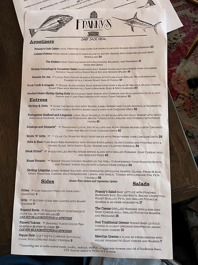 Menu, menu on the wall, who's the fairest feast of all? Franny's lineup reads like a delicious choose-your-own-adventure novel.
