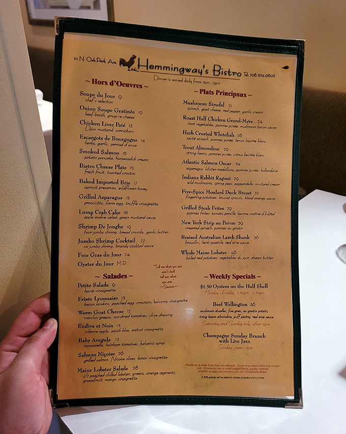 Menu, oh menu, on the wall, who's the fairest feast of all? From escargot to beef Wellington, this lineup is a gastronomic greatest hits album.