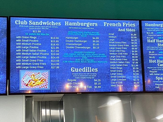 Decisions, decisions! This menu is a treasure map of culinary delights. Pro tip: Close your eyes and point &ndash; you can't go wrong.