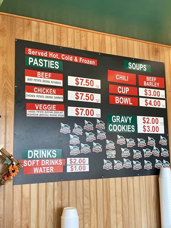 Decisions, decisions! This menu is like a choose-your-own-adventure book, where every choice leads to delicious satisfaction.
