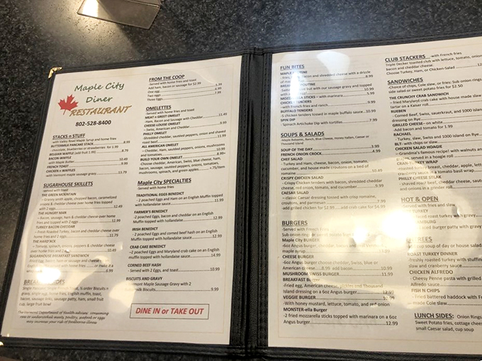 Decisions, decisions! This menu is like a roadmap to culinary bliss. Pro tip: Close your eyes and point – you can't go wrong.