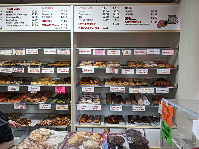 Decisions, decisions! This menu board is like a choose-your-own-adventure novel, where every choice leads to delicious happiness.
