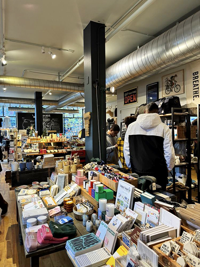 It's like someone raided the coolest craft fair in the universe and stuffed it all into one glorious shop. Warning: your wallet may develop separation anxiety.