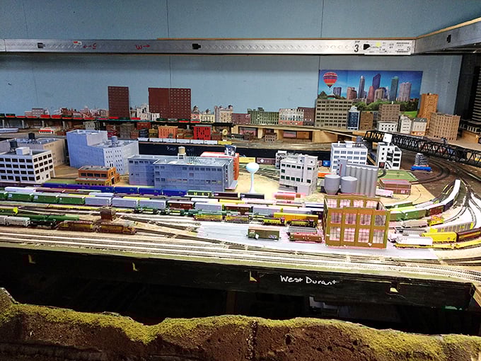 Honey, I shrunk the city! This meticulously crafted urban landscape makes you feel like Godzilla &ndash; minus the destruction, of course.