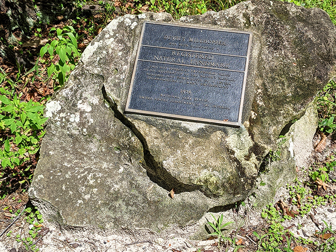 History carved in stone&mdash;literally! This marker's seen more action than a remote control during Super Bowl commercials.