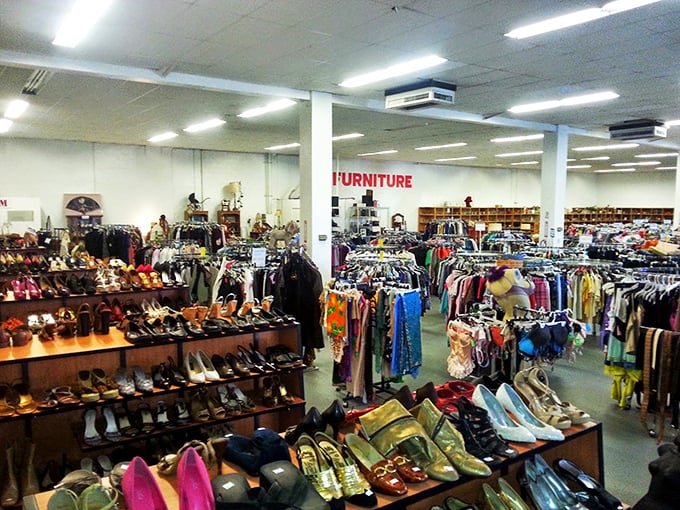 Behold, the Narnia of nifty finds! This sprawling interior is a labyrinth of lost treasures, where every aisle holds the potential for a "pinch me, I'm dreaming" moment.