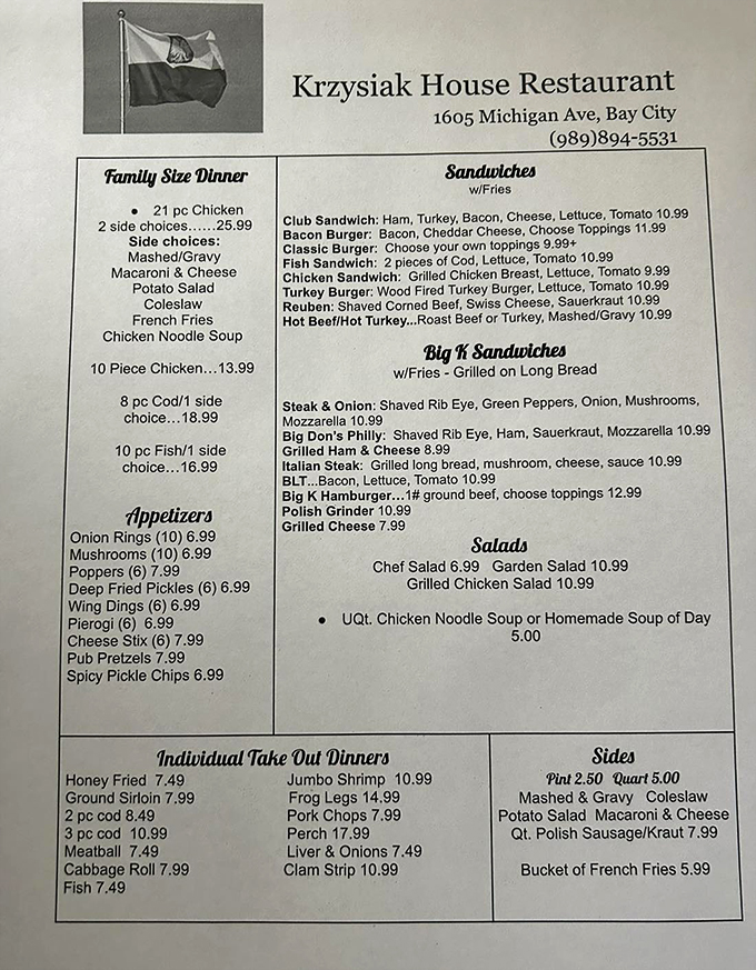 Decisions, decisions! This menu is like a choose-your-own-adventure book, but every ending is delicious.