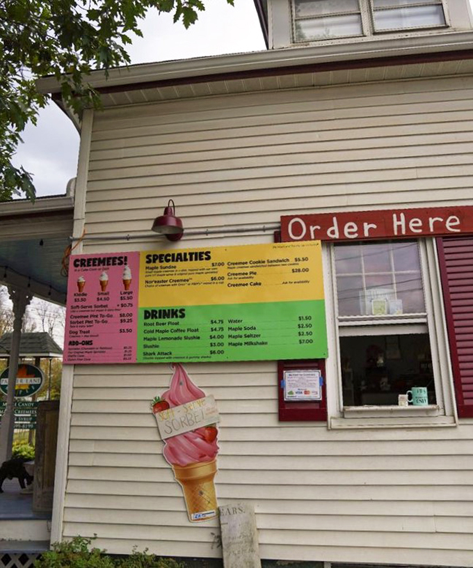 Decision time at flavor central! The menu board at Palmer Lane is like a treasure map for your taste buds.
