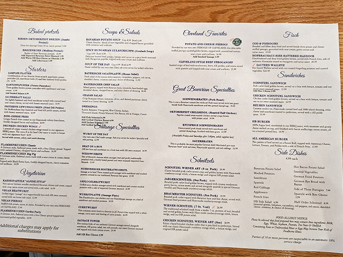Menu, menu on the wall, who's the Germanest of them all? Spoiler alert: It's you after conquering this culinary adventure.
