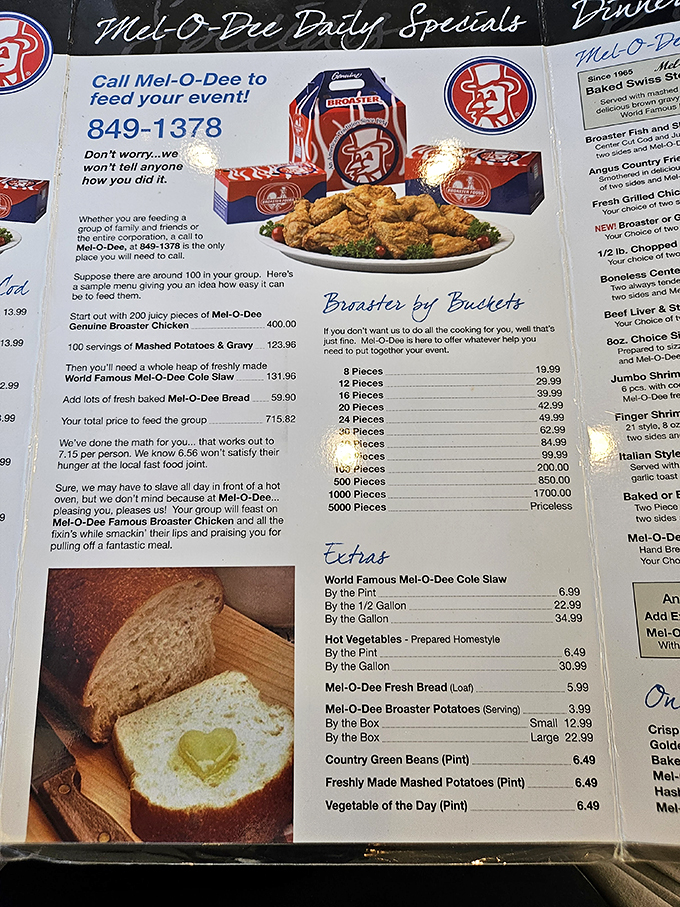 Clucking marvelous! This golden-brown beauty could make Colonel Sanders hang up his apron. Paired with corn and green beans, it's a Southern symphony on a plate.