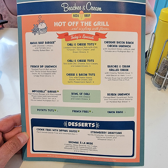 Menu, menu on the wall, who's the fairest sundae of them all? Spoiler alert: They're all winners in this dessert dreamland.