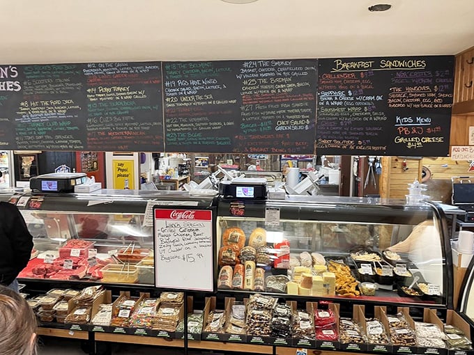 Menu, menu on the wall, who's the fairest sandwich of them all? Singleton's chalkboard menu is a work of culinary art that'll make your taste buds dance.