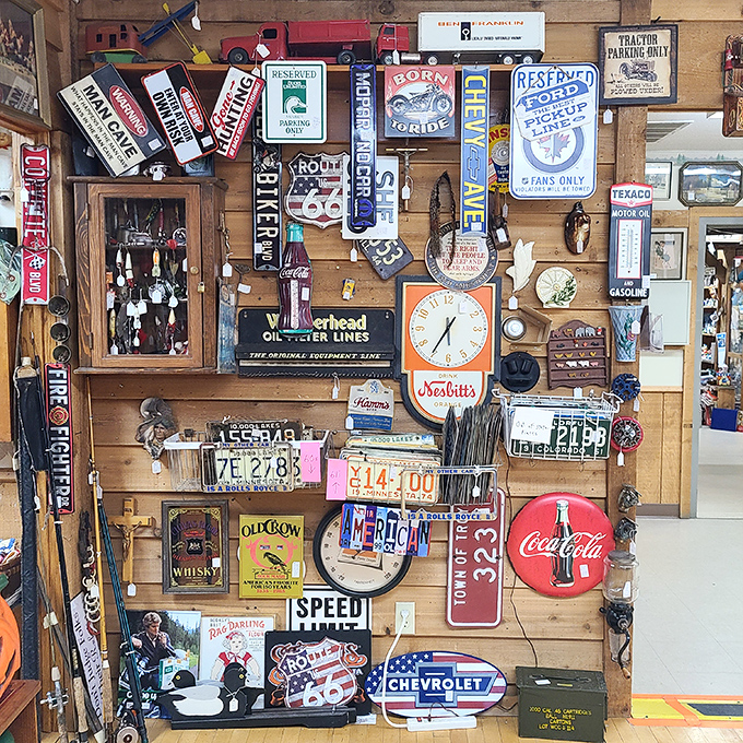 Warning: Entering this area may cause sudden urges to hit the open road or crack open a cold one. Nostalgia levels at maximum!